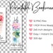 Birthflower Bookmark | Bookmark Printable, 12 Birth Month Flower ...