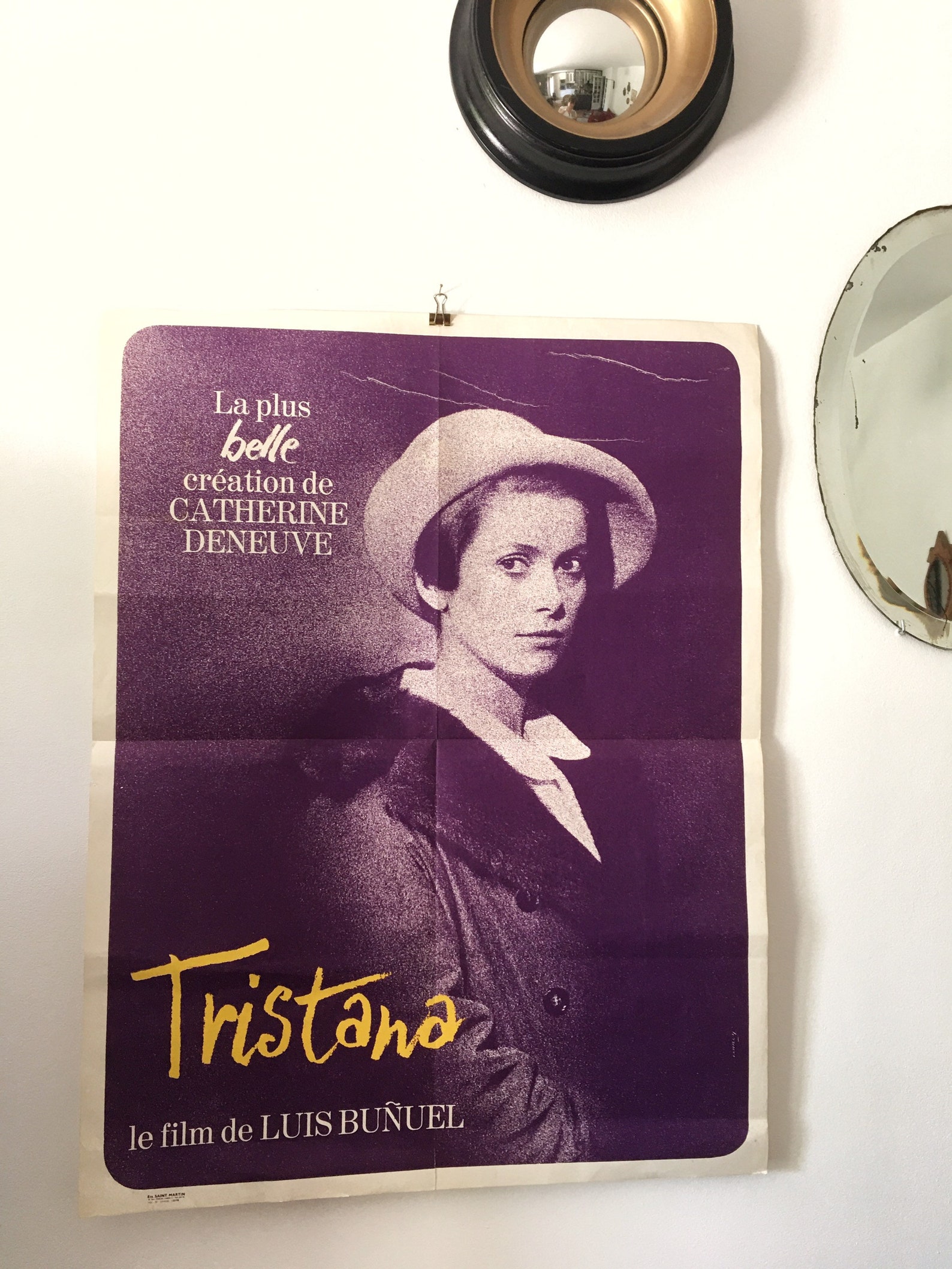 CINEMA POSTER Tristana by Luis Buñuel Vintage Movie Vintage Poster Wall ...