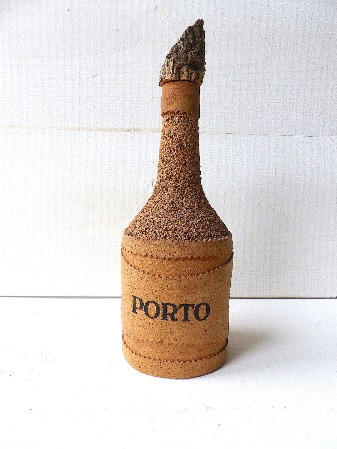 Porto Cork Bottle Old Vintage Portuguese Cork Bottle of Porto Rustic ...