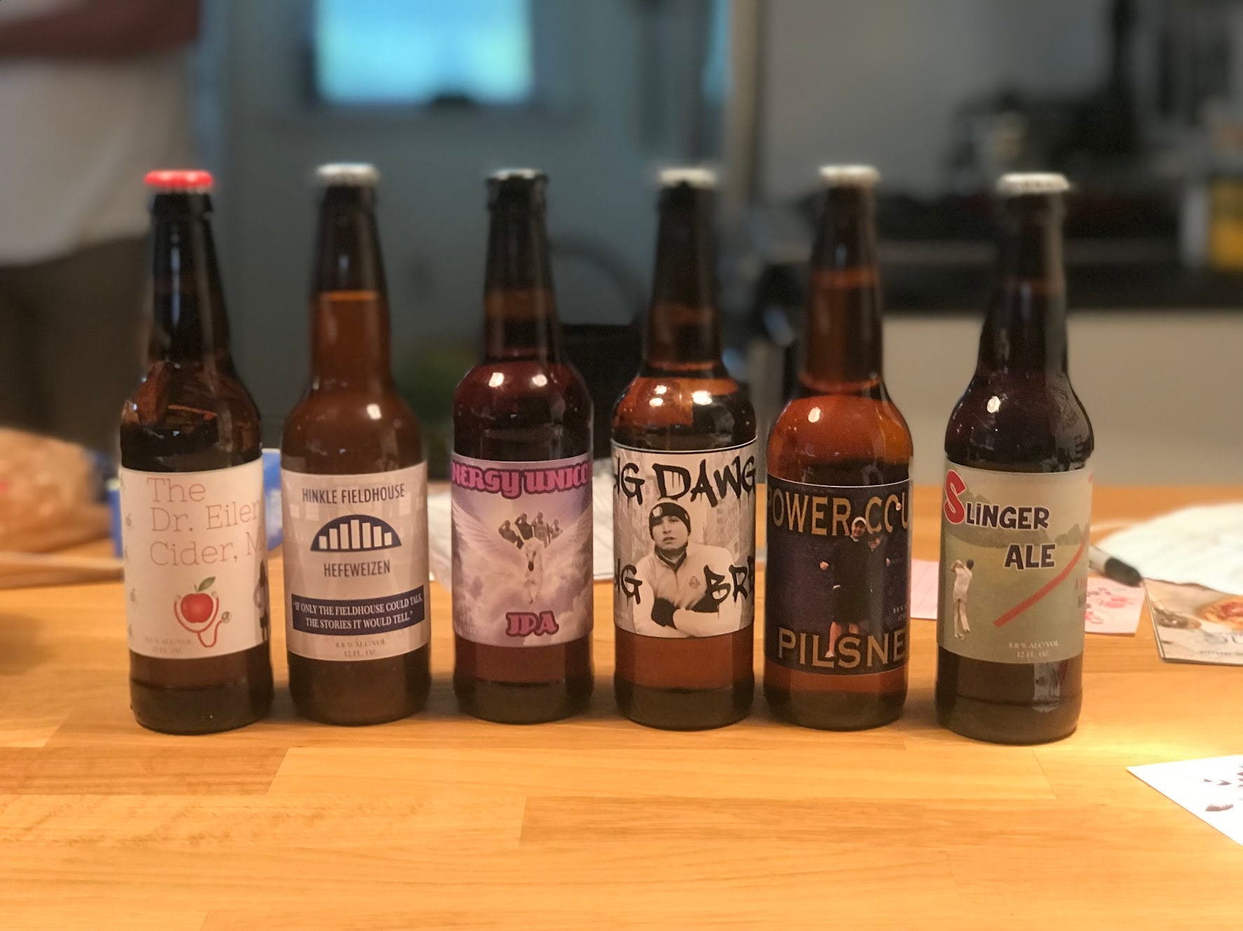 Custom Six Pack of Beer Labels - Etsy