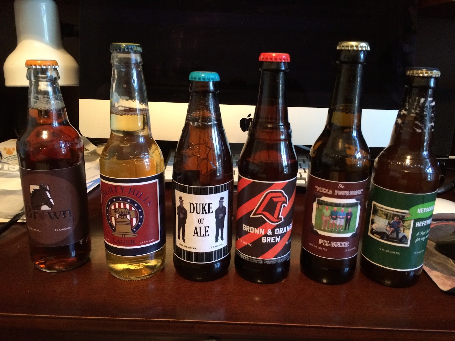 Custom Six Pack of Beer Labels - Etsy