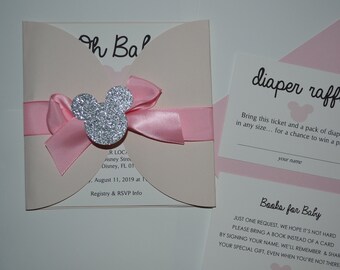 Disney Baby Shower Invitations - Etsy