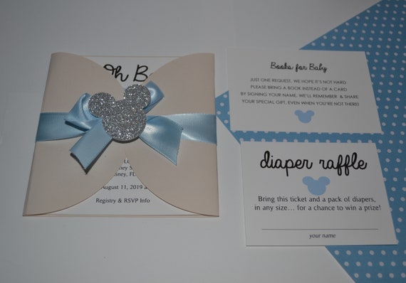 Disney Baby Shower Custom Invitations Disney's Winnie The Pooh Garden