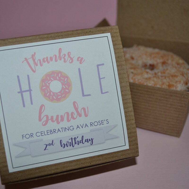 Donut Box - Etsy
