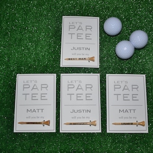Golf Groomsmen Proposal, Golf Tee Proposal, Groomsmen Golf Gift, Best ...