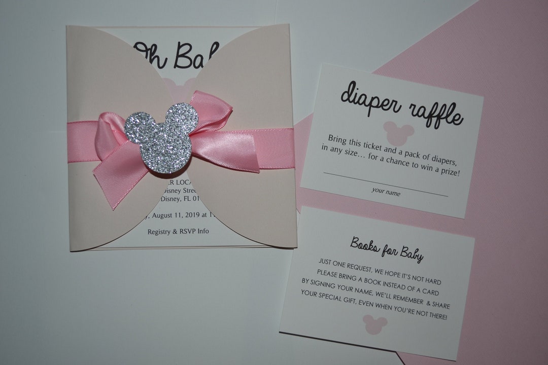 Disney Baby Shower Invitations - Etsy