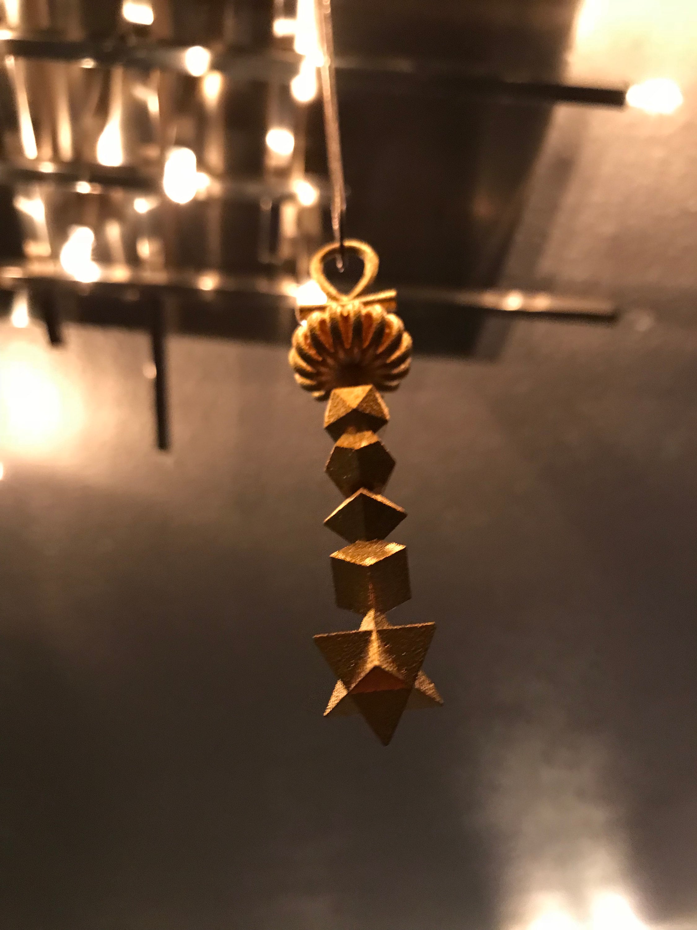 Platonic Solids Sacred Geometry Ankh Cross Energy Pendant - Etsy