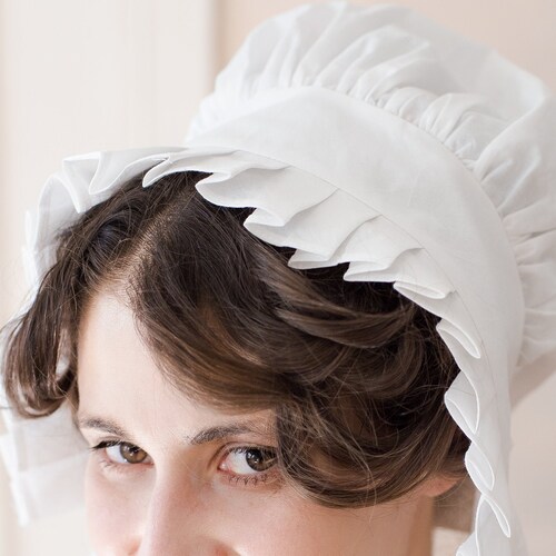 Late 18 Century or Early Regency Night Mob Cap | Etsy