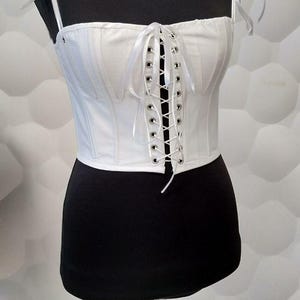 Regency Front and Back Laced Short Stays 1800 Empire Corset Bustier - Etsy