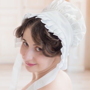 Late 18 Century or Early Regency Night Mob Cap - Etsy