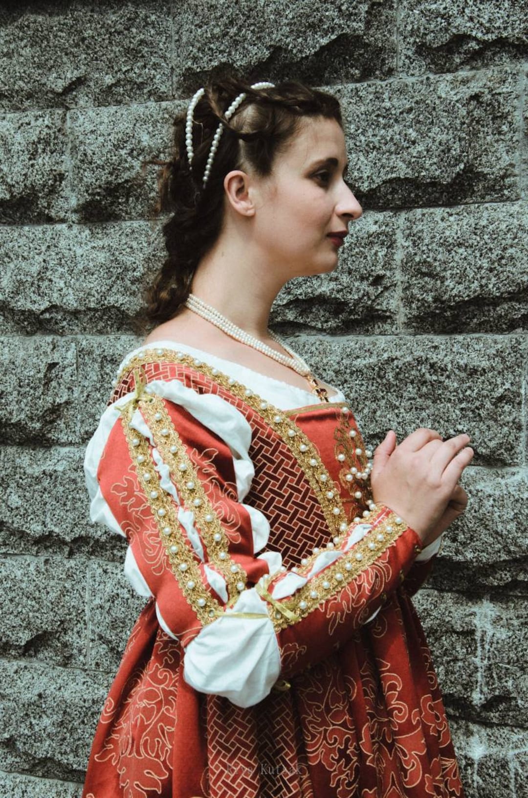 Italian Renaissance Fairy Pearl 1490s Late 15th Century Lucrezia Borgia ...