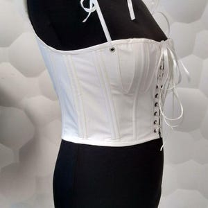Regency Front and Back Laced Short Stays 1800 Empire Corset Bustier - Etsy