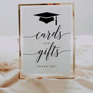 Graduation Party Sign Template, Printable Graduation Party Cards ...