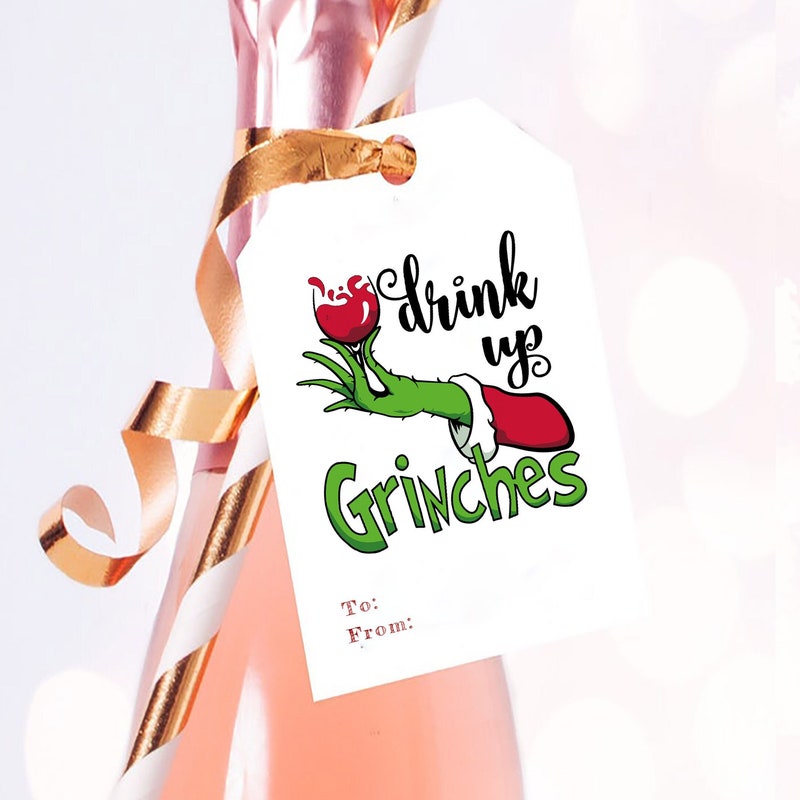 Grinch Drinking Bottles - Etsy