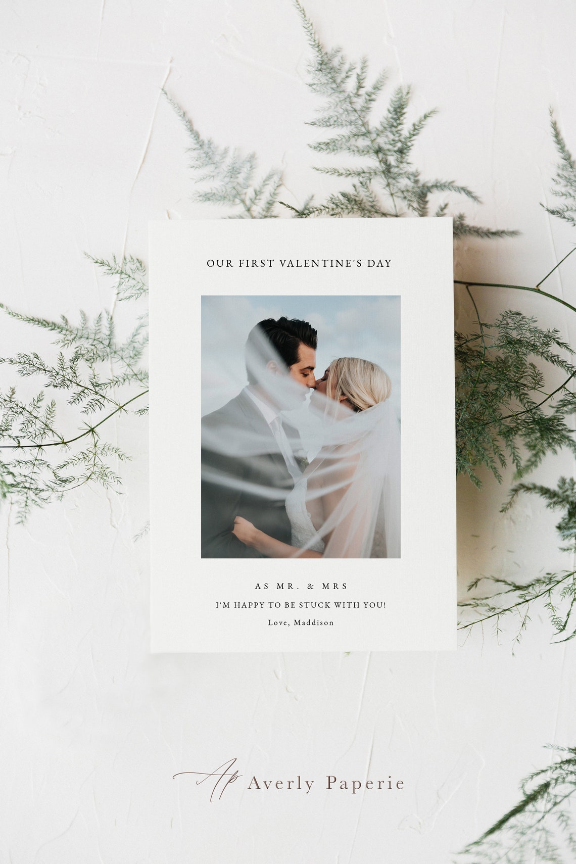 Printable First Valentine's Day Together Card Just | Etsy