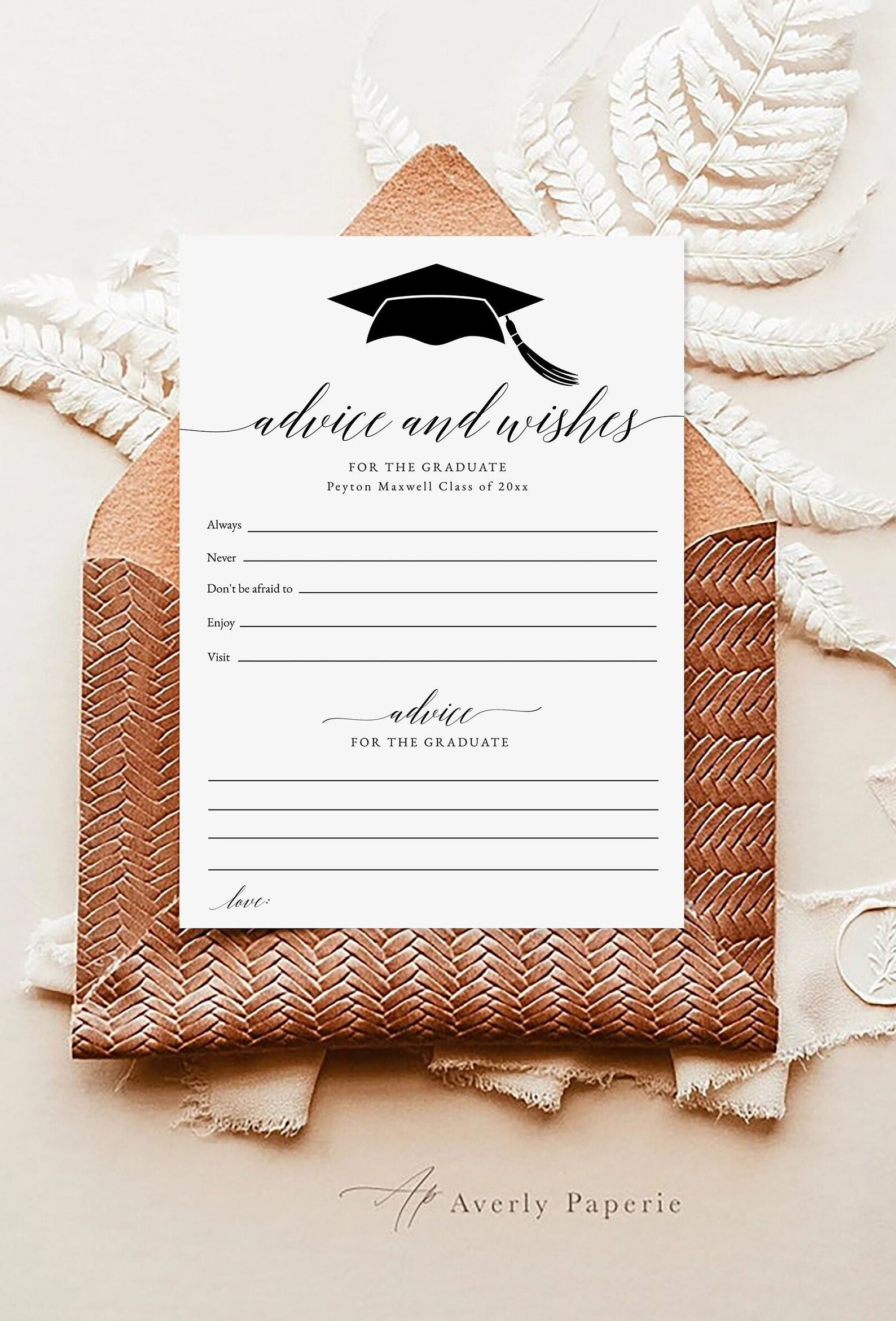 Graduation Advice and Wishes, Printable Graduation Words of Wisdom ...