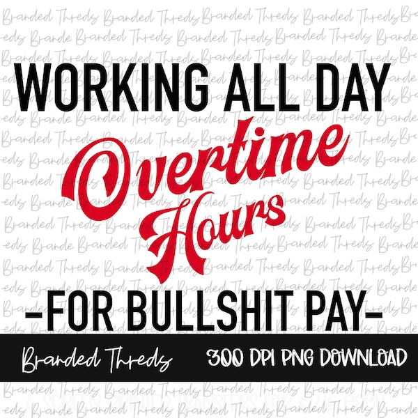 Overtime Hours Wrap - Etsy