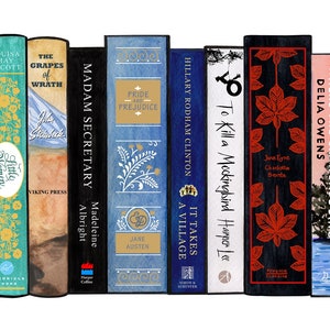 Custom Book Painting Book Stack Art Gift for Book Lovers Favourite ...