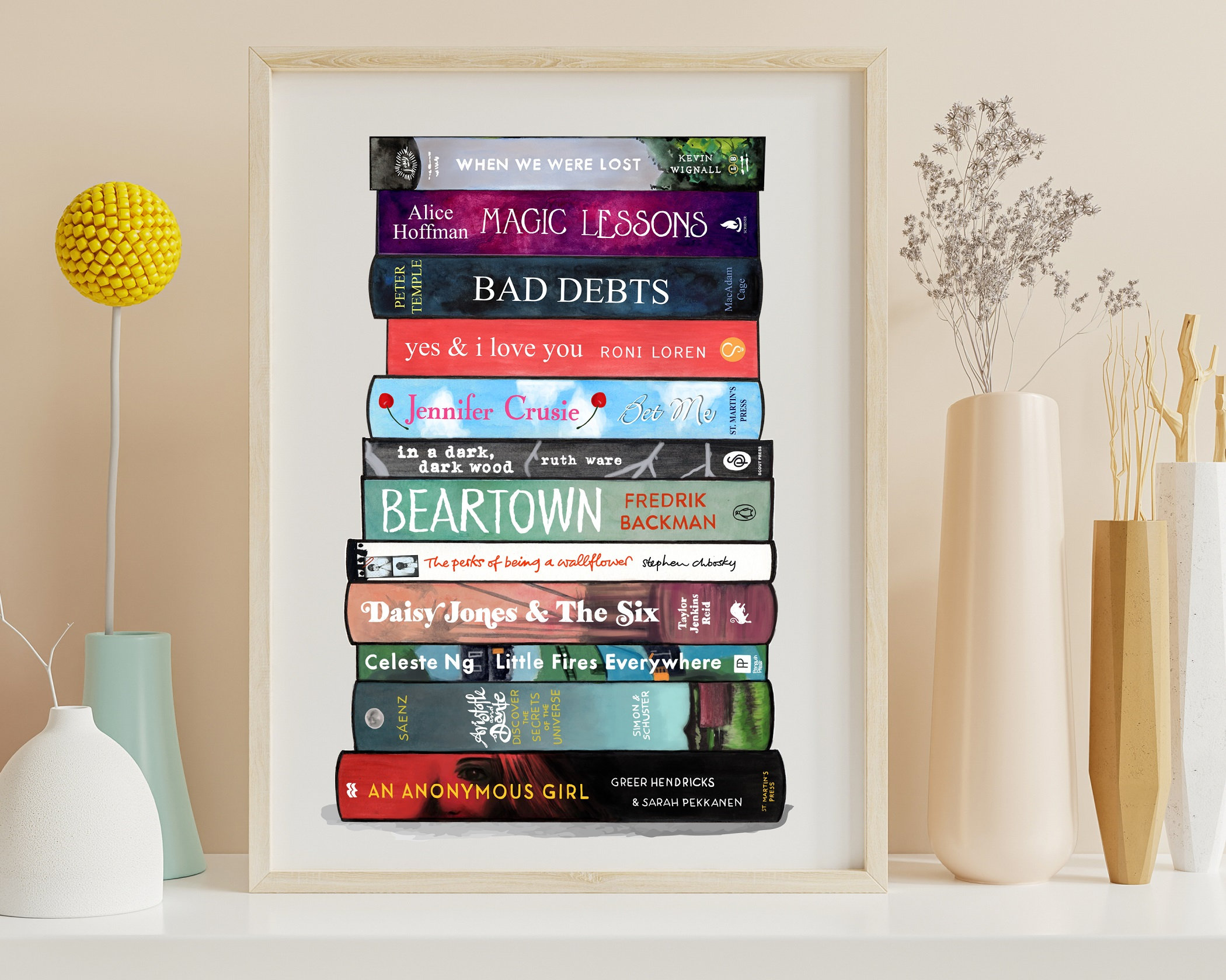 Painted Book Spines - Etsy