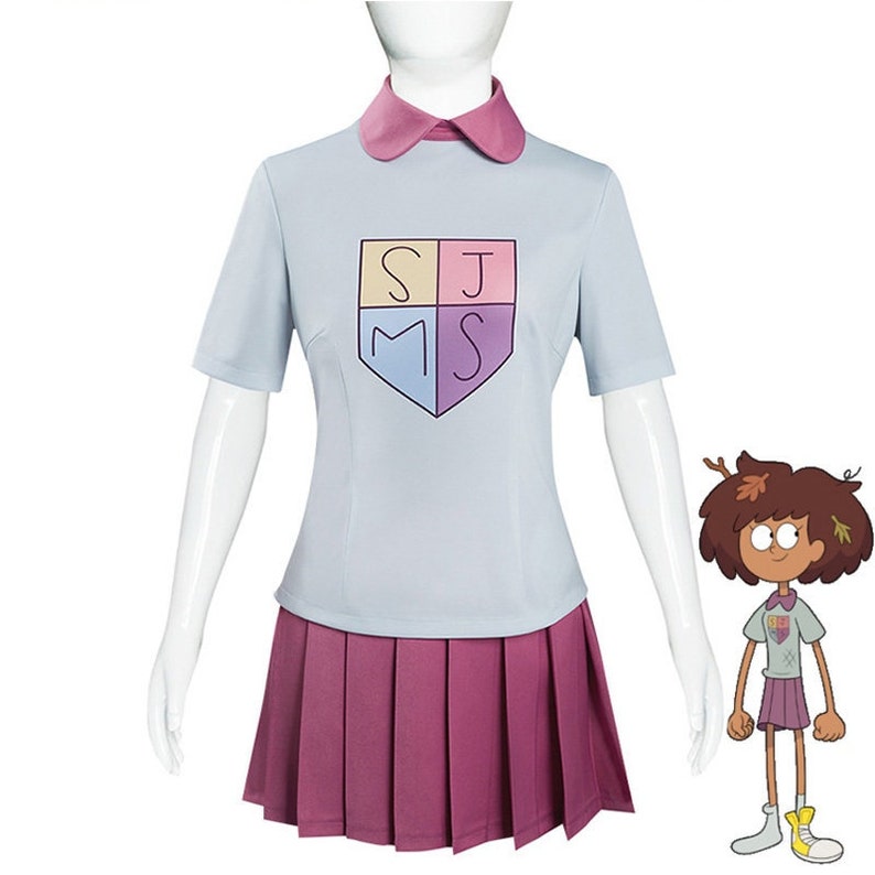 Anne Boonchuy Cosplay Amphibia Costume Uniform Skirts Outfits - Etsy