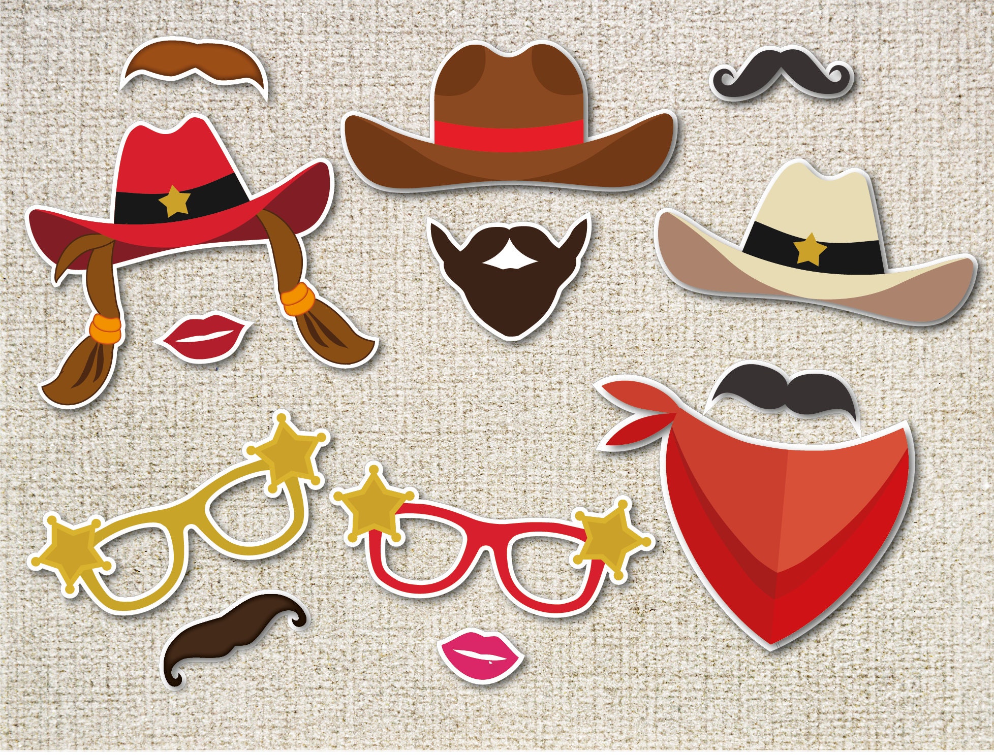 Wild West Birthday Western Party Props Wild West Party - Etsy