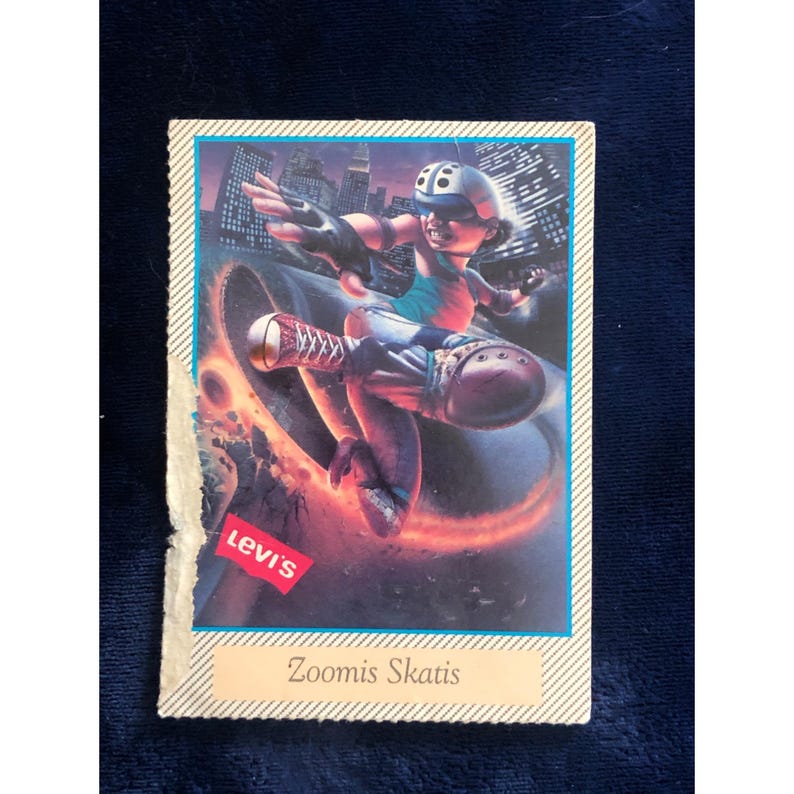 Levis Vintage Character Cards Set of 5 Featuring Fun Illustrations ...