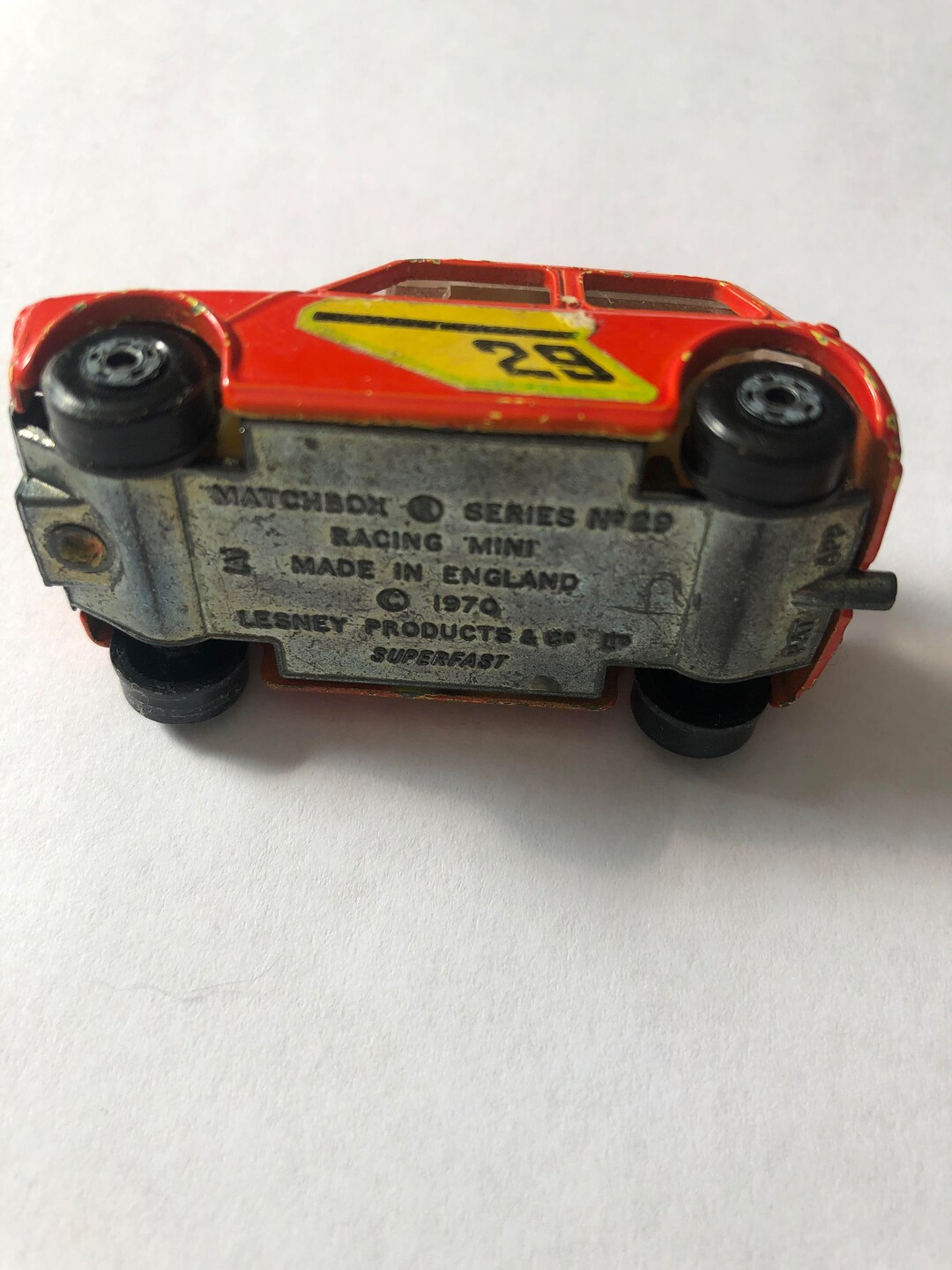 1970's Matchbox Racing Mini Cooper. - Etsy