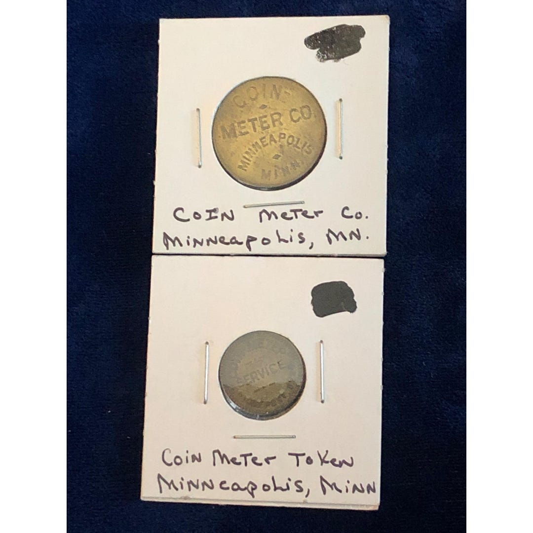 Vintage Coin Meter Co. Minneapolis Minn. & Coin Meter Service ...