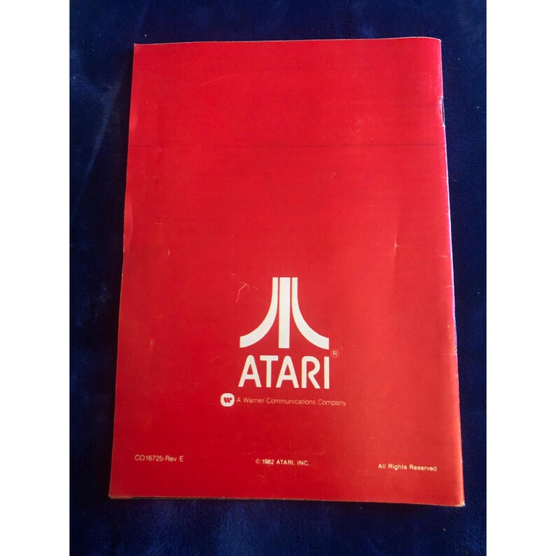 Vintage 1982 Atari Video Computer System Catalog Featuring 49 Game ...