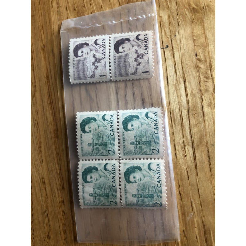Canada 2 Cent Stamp - Etsy