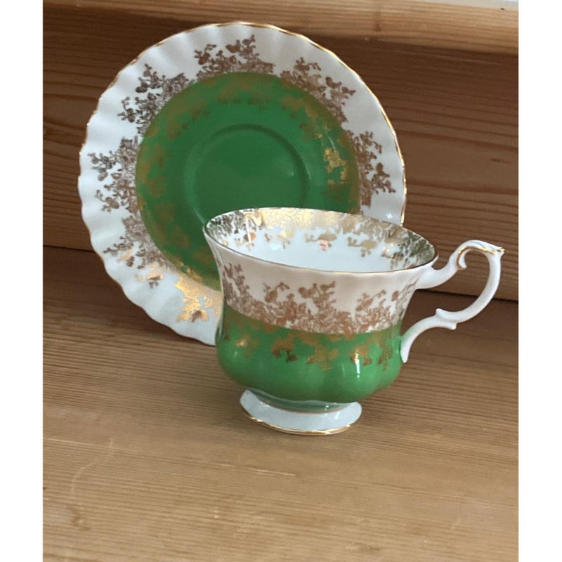 Green Bone China Sets - Etsy