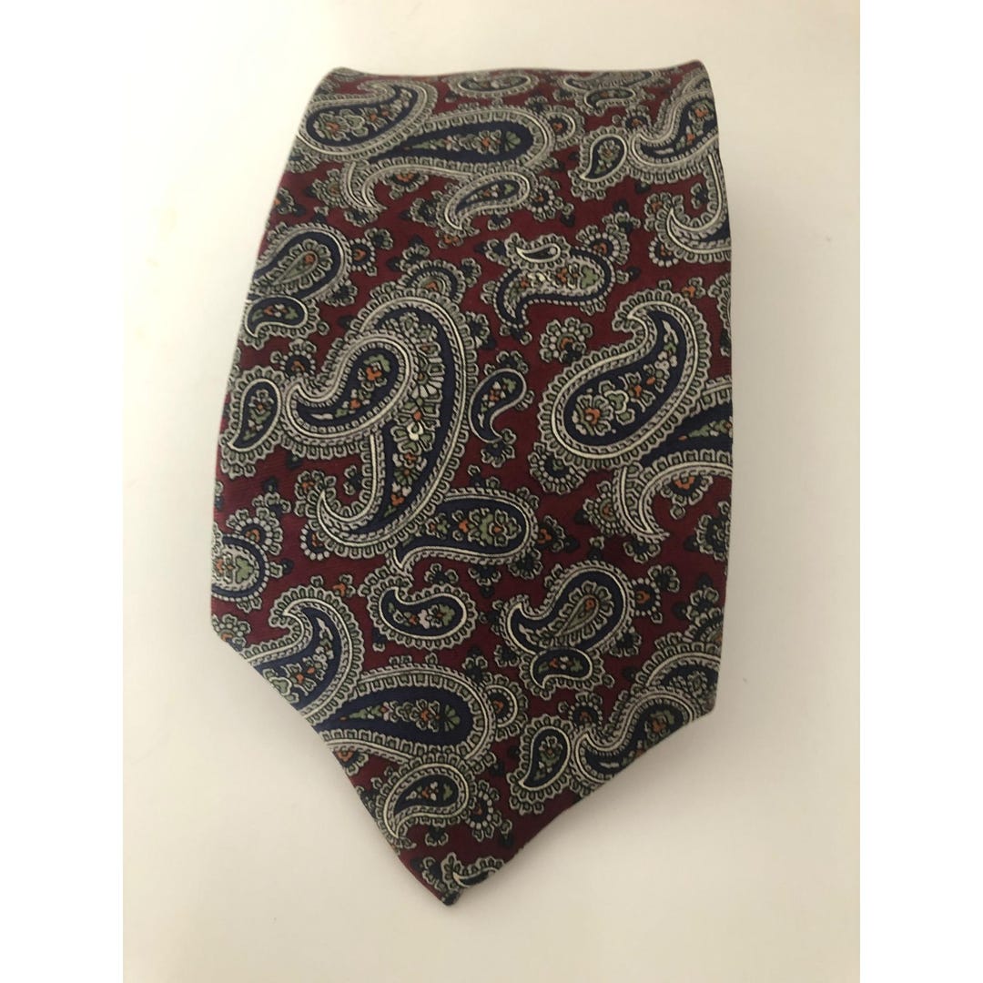 James Darrt Bert Pulitzer Collectors Edition Paisley Silk Tie - Etsy
