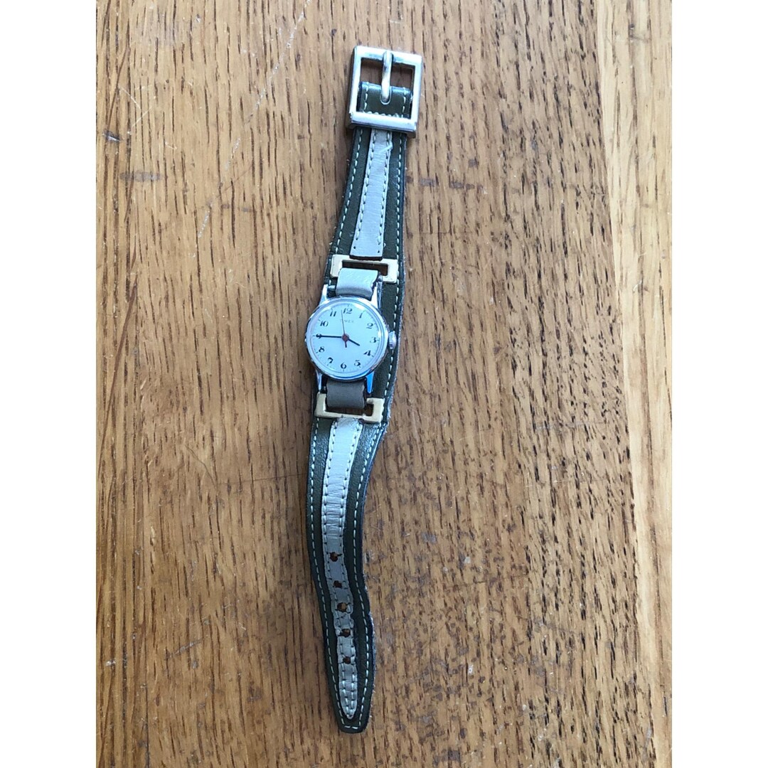 Vintage Timex Watch With Boy Scout Utility Leather Watch Band - Etsy