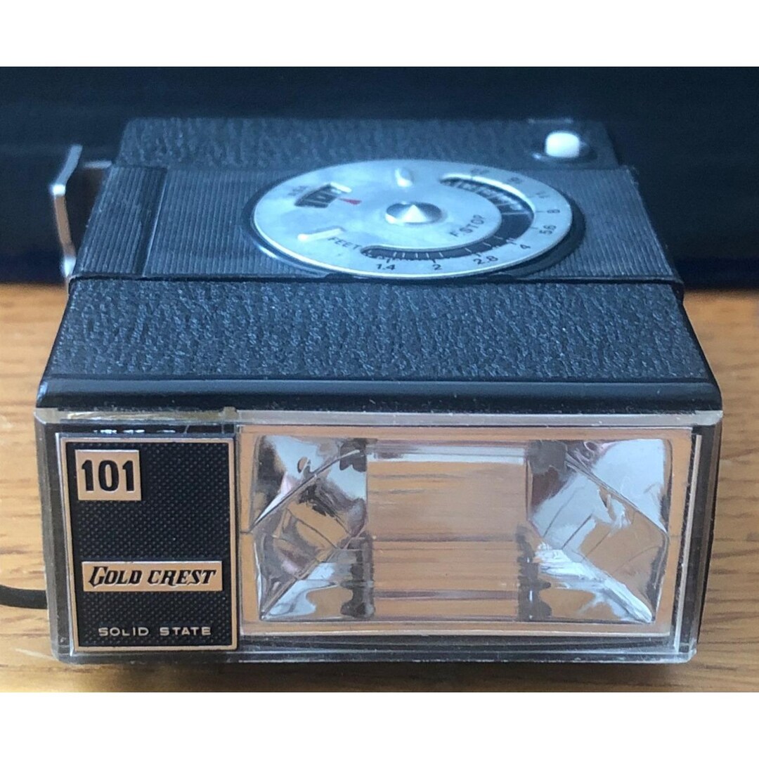 Gold Crest Solid State Flash Unit 101 Vintage Photography Accessory - Etsy
