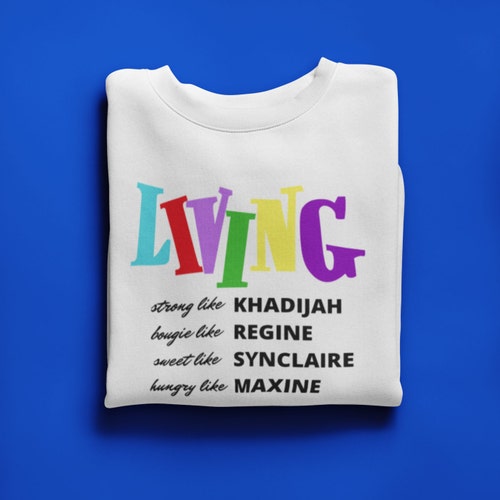 Living Single 90s TV Show Tee Popular Retro UNISEX Living - Etsy