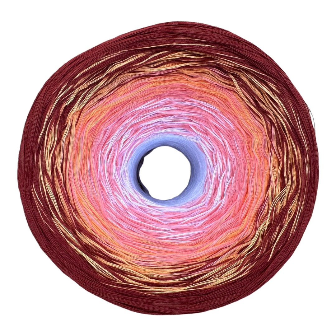 Dahlia V2 Gradient 8PLY Cotton Gradient Cake Yarn - Etsy