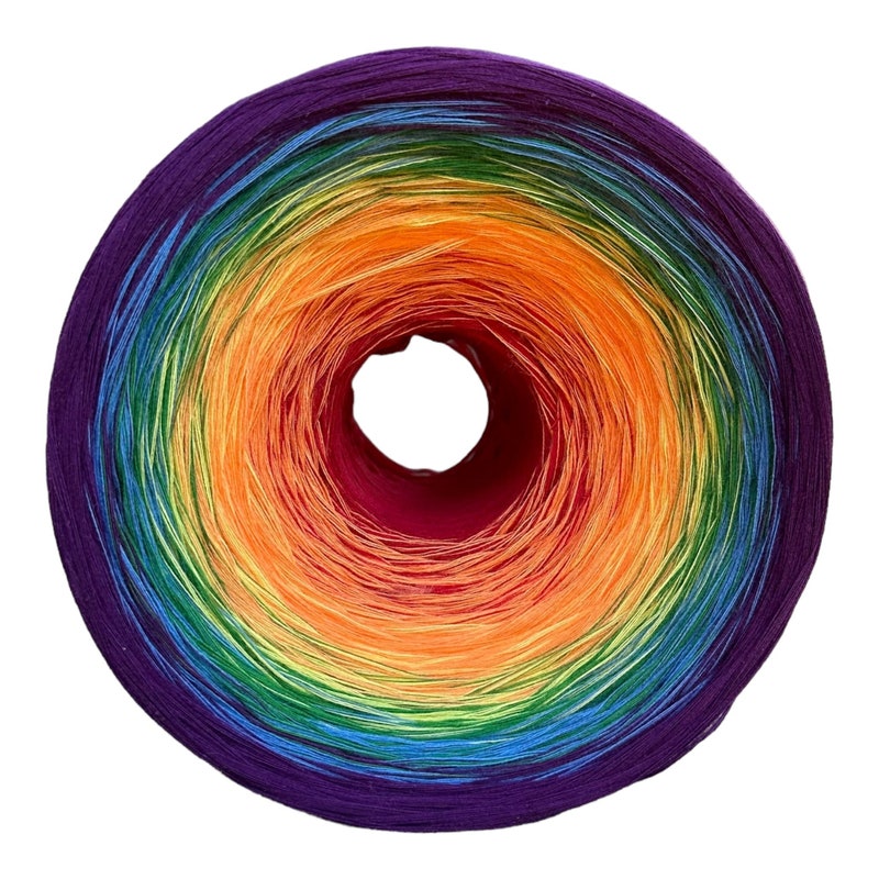 Rainbow Yarn - Etsy