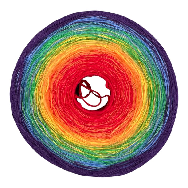 Rainbow Yarn - Etsy
