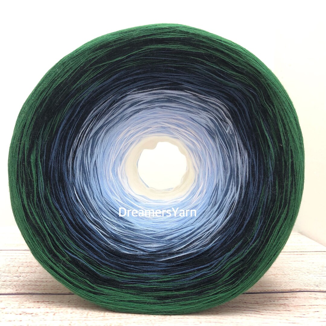 Rainforest Gradient or Variegated Regular Mix Cake Yarn - Etsy