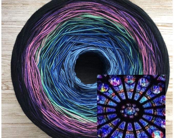 Stained Glass V3 Gradient Cotton Cake Yarn Dreamers Yarn - Etsy