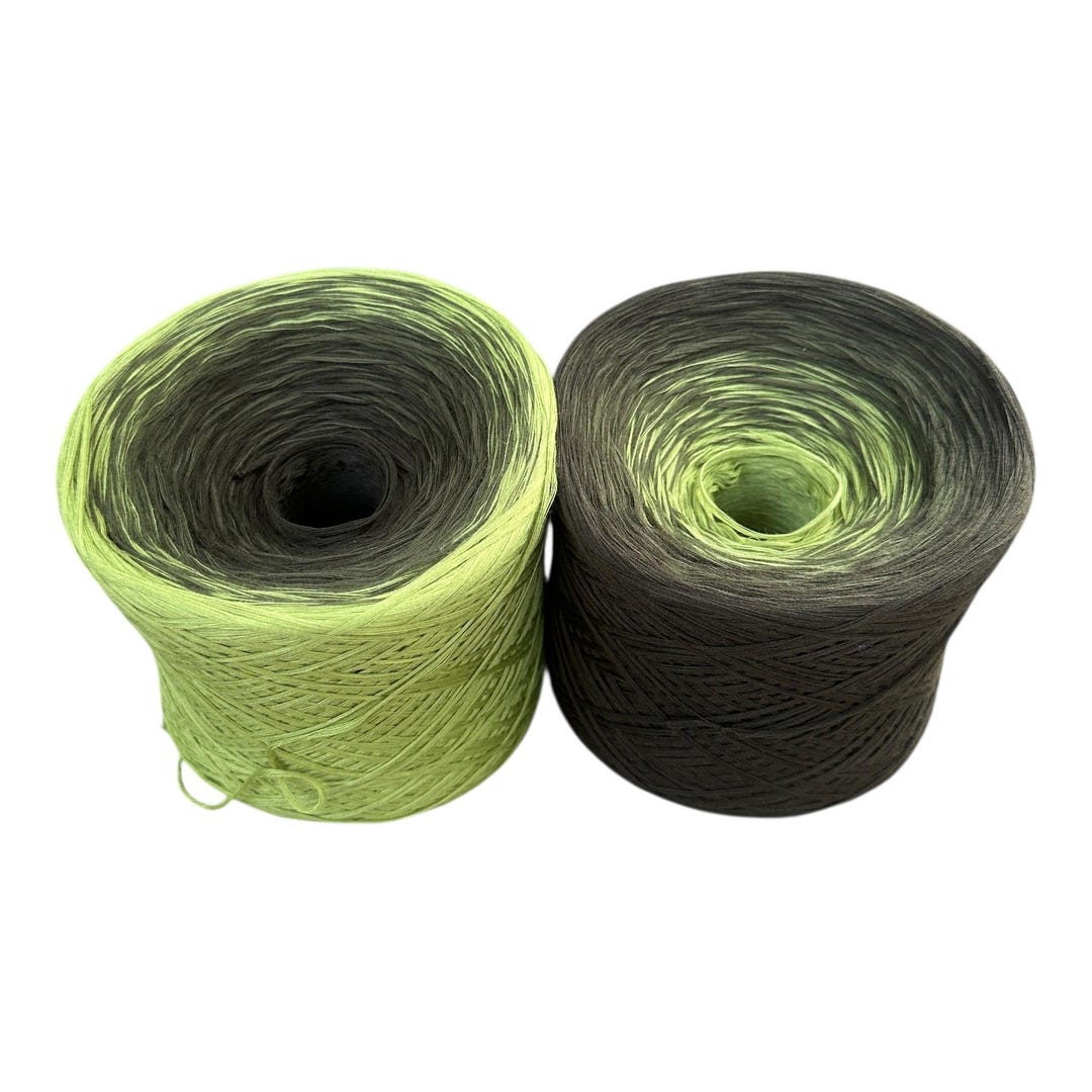 Hunter Green, Cotton Sport Weight Yarn: 1200 Yards, 12ply - Etsy
