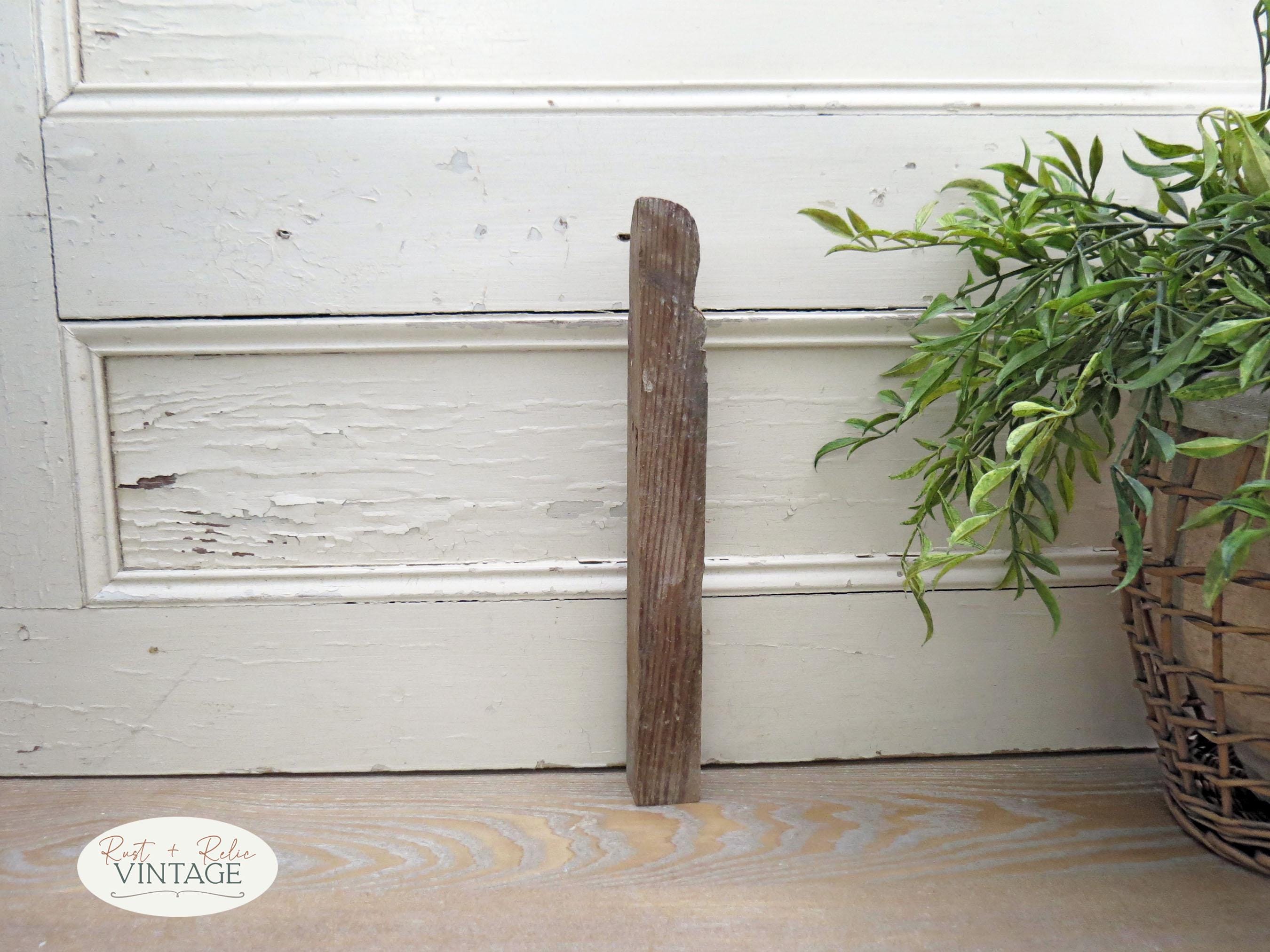 Vintage Chippy White Corner Wood Trim Piece | Architectural Salvage - Etsy