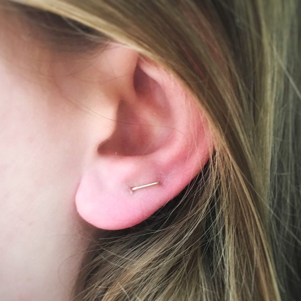 Double Lobe Piercing - Etsy