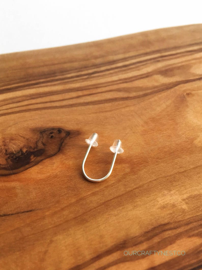 DOUBLE Piercing MULTIPLE Piercing Double Stud Earring Two - Etsy