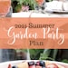 Garden Party Menu, Party Menu Plan, Digital Recipes, Digital Download ...