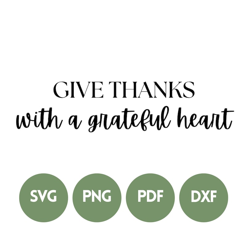 Give Thanks Sign - Etsy