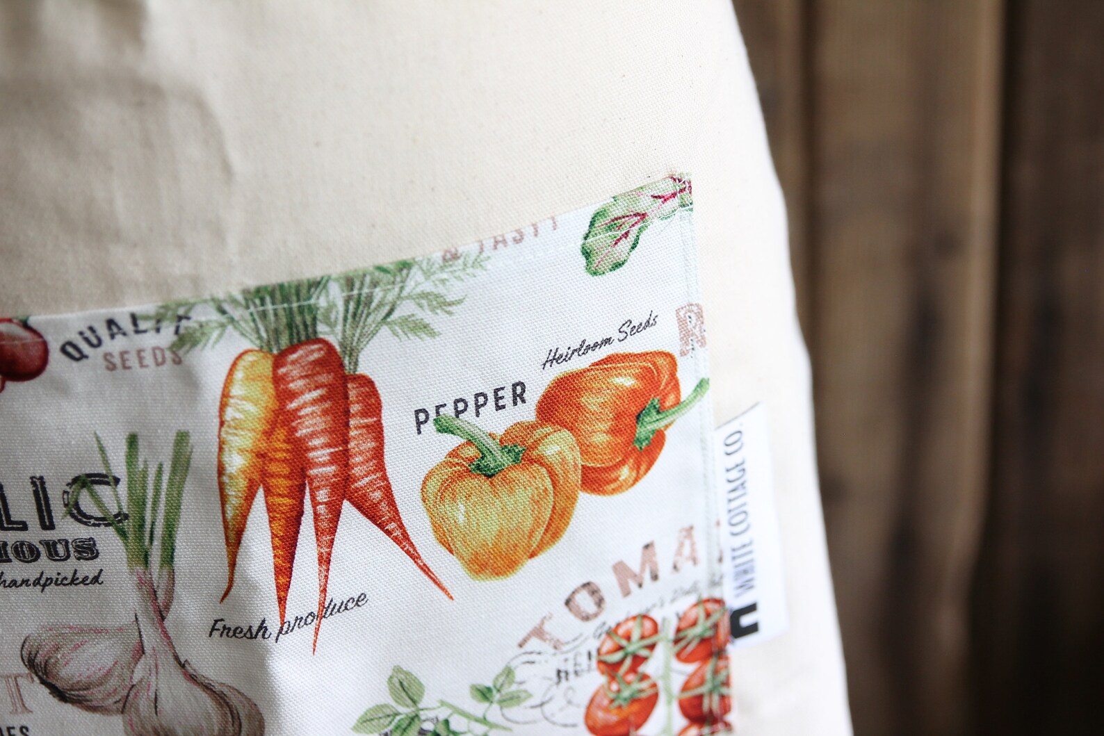 Farmhouse Waist Apron Gardener's Apron Farmhouse Apron - Etsy