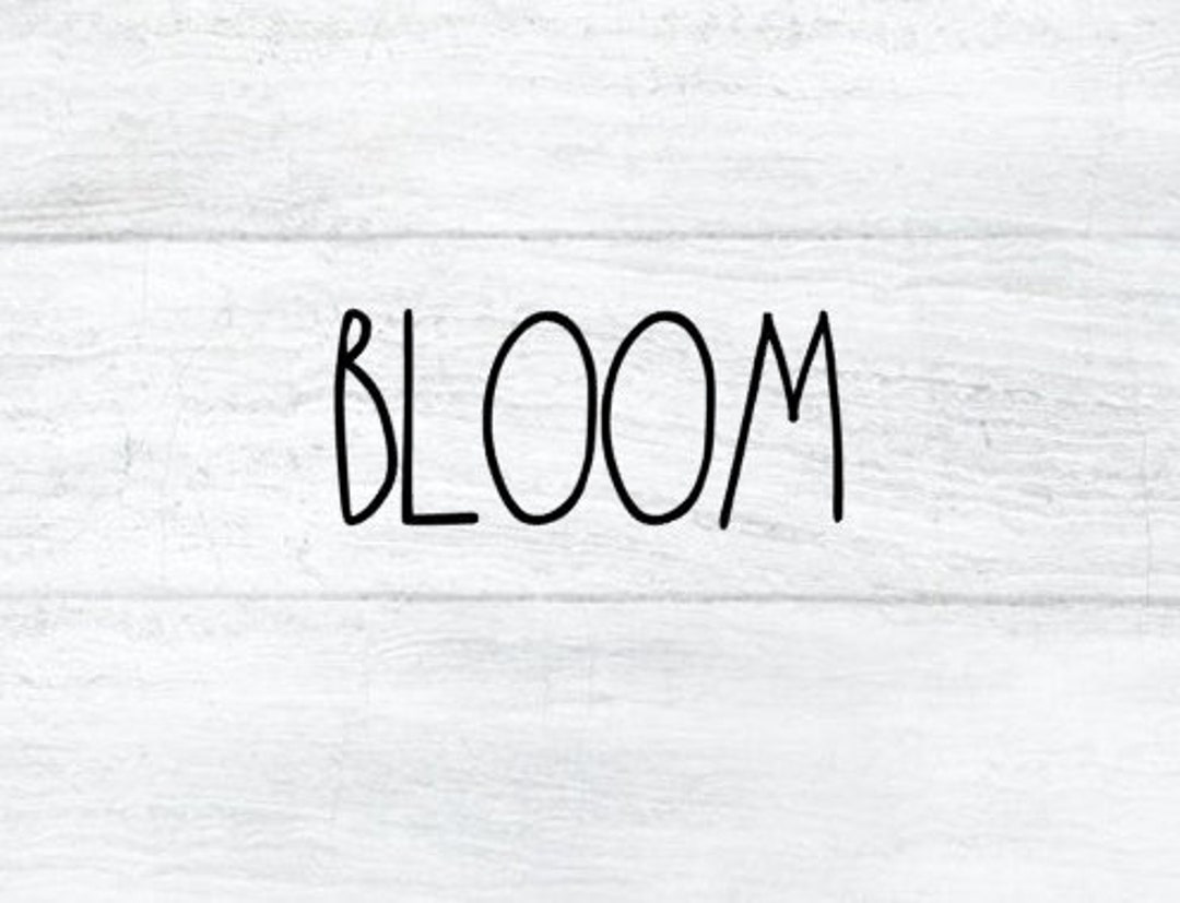 Bloom Decal Grow Decal Vinyl Decal Summer Decal Spring - Etsy