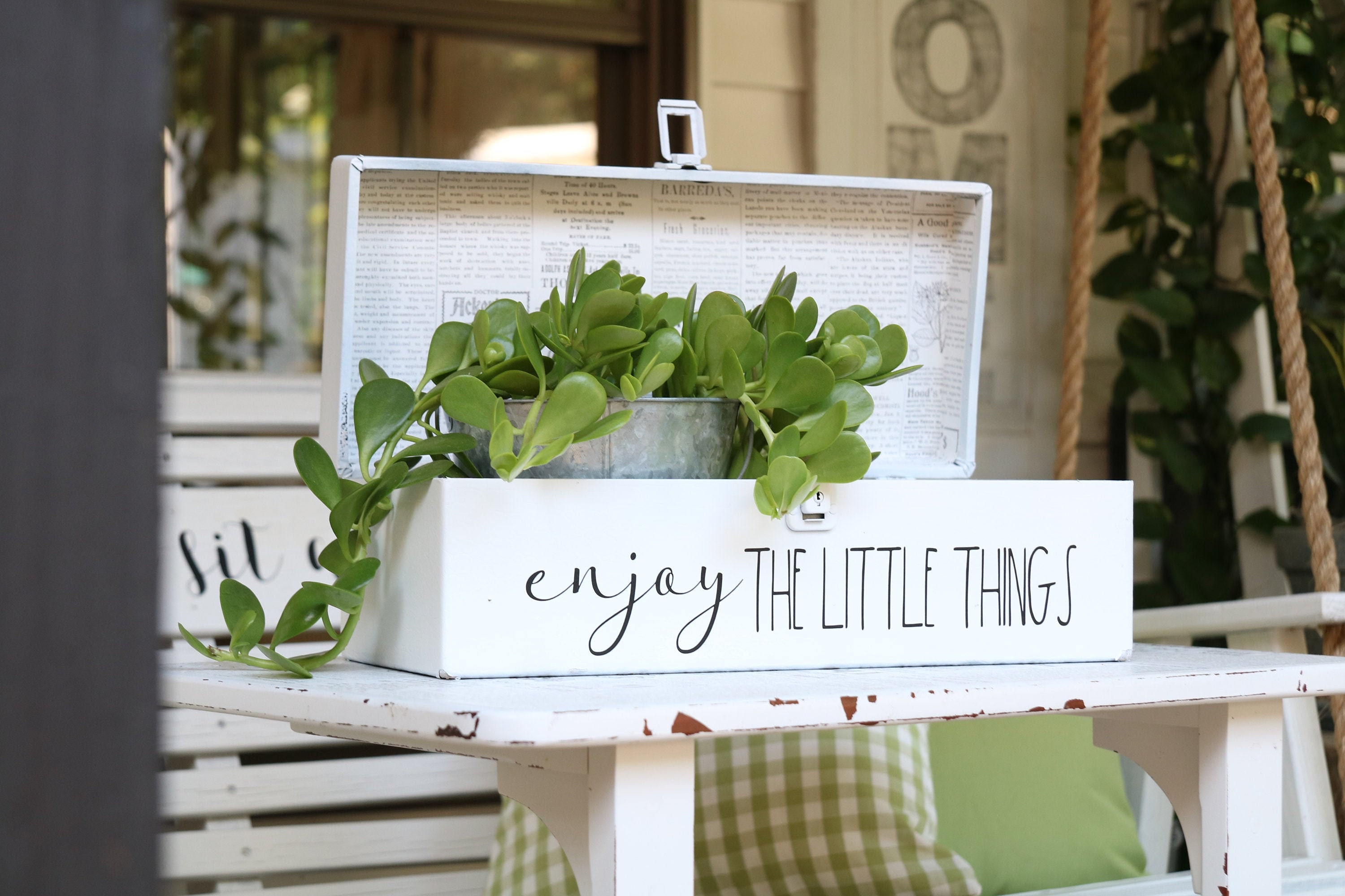 Enjoy Decal Vinyl Decal Vinyl Sticker Enjoy the Little - Etsy