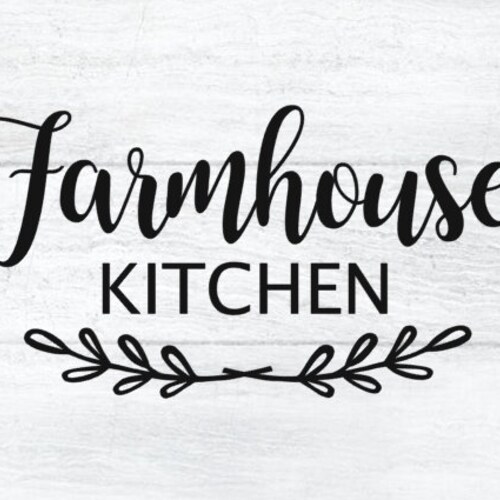 Farmhouse Kitchen Decal Cutting Board Decal Vinyl Decal - Etsy